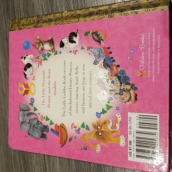 Disney | Other | Disney Princess Little Golden Book Favorites Hardcover ...